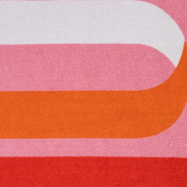 MATOUK Ribbon Beach Towel - Flamingo