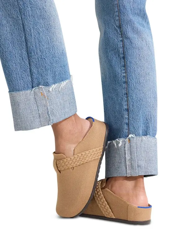 Rothy's The Braid Clog Flats - Butternut
