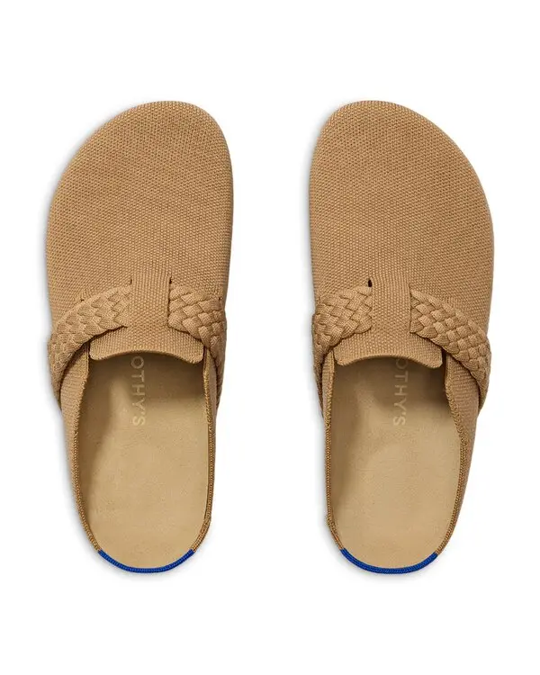 Rothy's The Braid Clog Flats - Butternut
