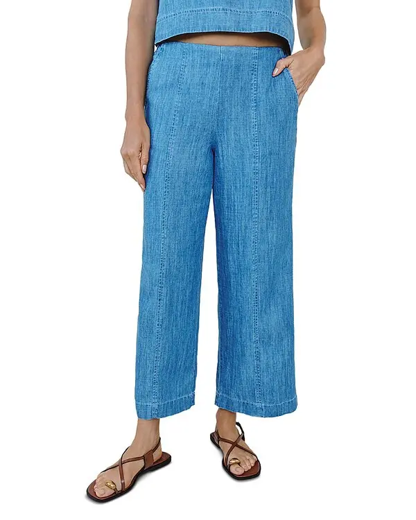Bella Dahl Clean Waist Denim Pants - Island Blue