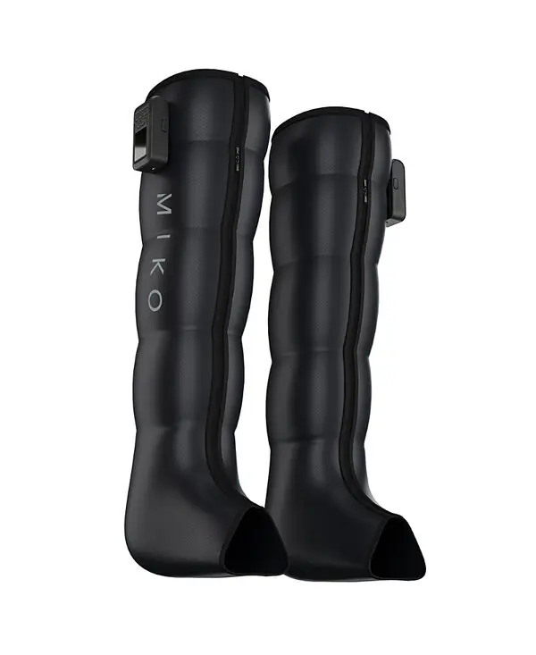 MIKO Aero Compression Massager With Advanced Airbag Technology, 2-pack - Black
