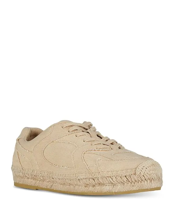 Jeffrey Campbell Platform Sneakers - Beige Canvas
