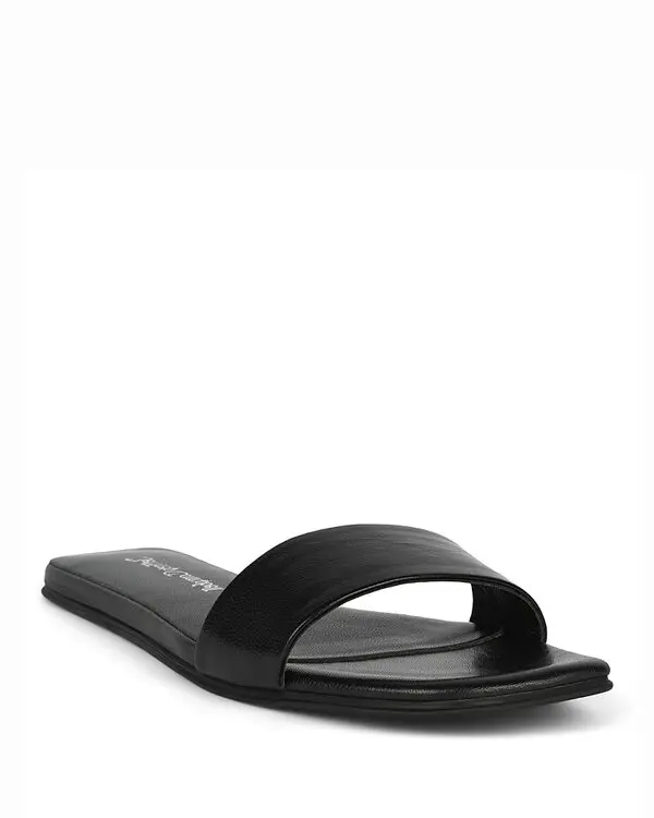 Jeffrey Campbell Slides - Black