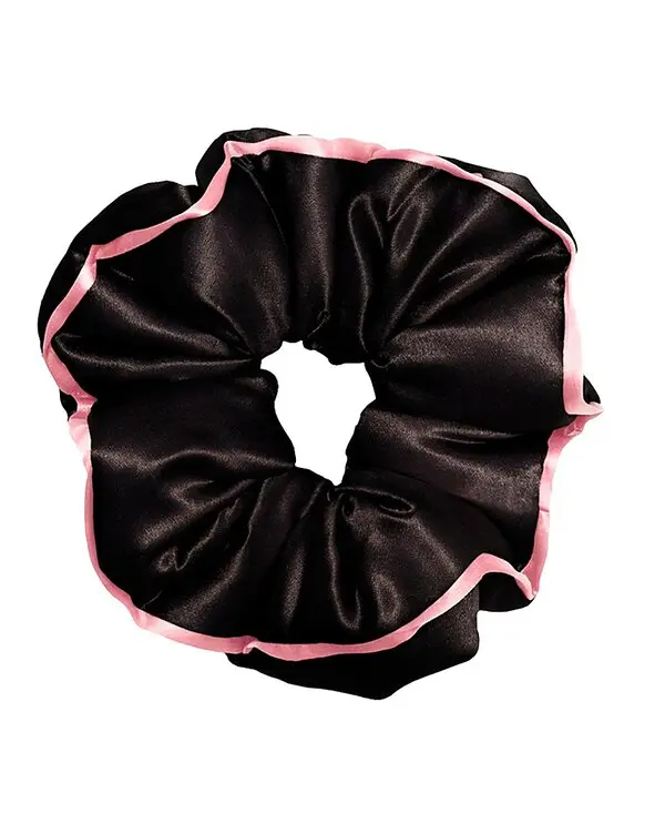 DROWSY Xxl Padded Scrunchie - Black Pink