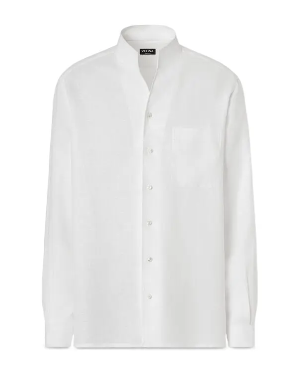 Zegna Oasi Lino Dress Shirt