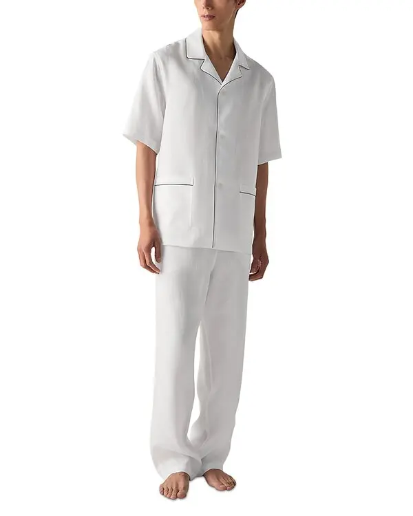 Zegna Oasi Lino Pajamas - White