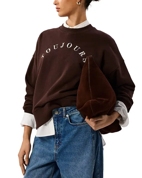 Whistles Toujours Relaxed Sweatshirt