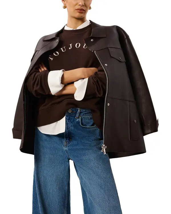 Whistles Toujours Relaxed Sweatshirt