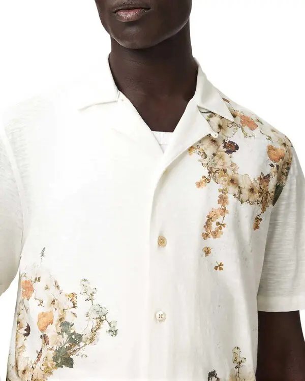 ALLSAINTS Fleur Lis Short Sleeve Shirt