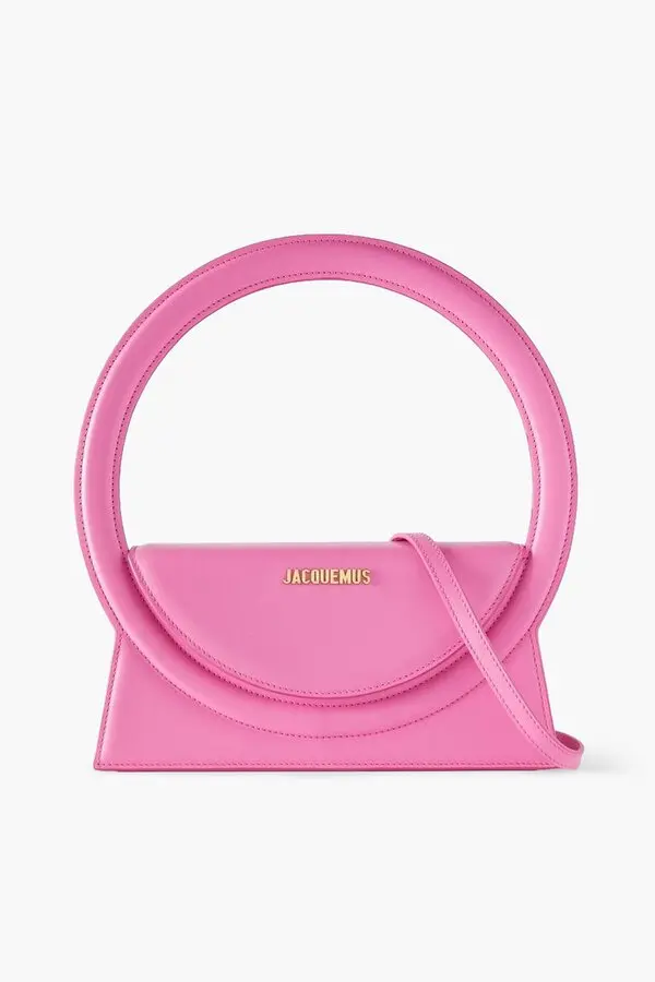 Jacquemus Leather Shoulder Bag - Pink