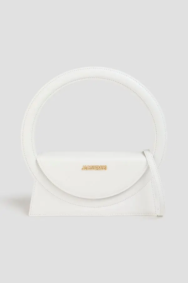 Jacquemus Leather Shoulder Bag - White