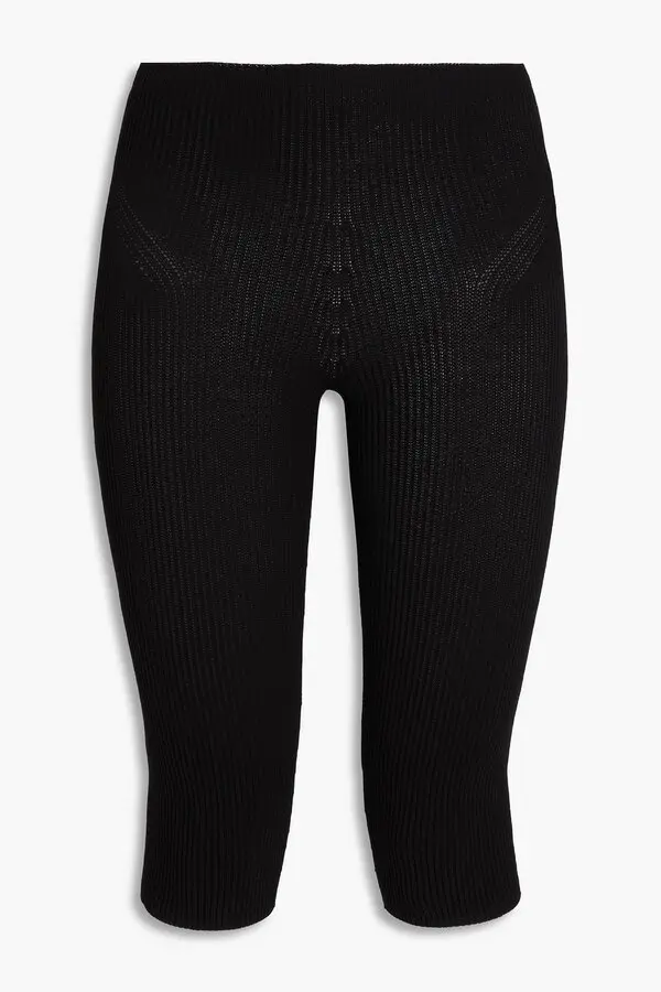 Jacquemus Arancia Cropped Ribbedknit Leggings