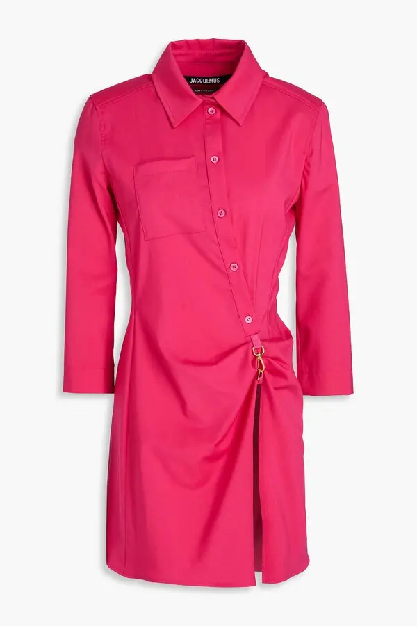 Jacquemus Draped Wool-blend Tunic