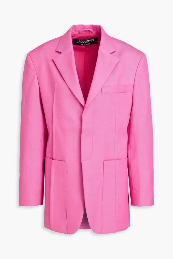 Jacquemus D'homme Twill Blazer - Pink