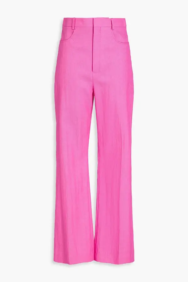 Jacquemus Gabardine Straight-leg Pants - Pink