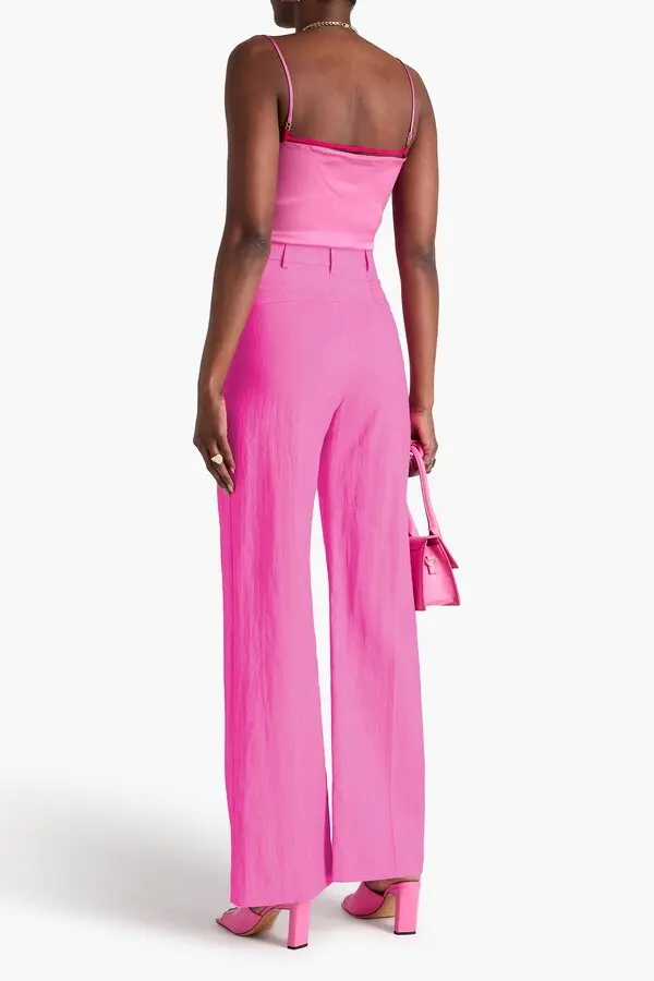 Jacquemus Gabardine Straight-leg Pants - Pink