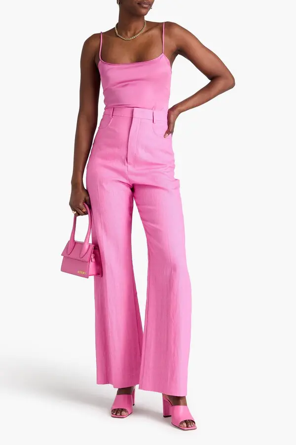 Jacquemus Satin-twill Camisole - Pink
