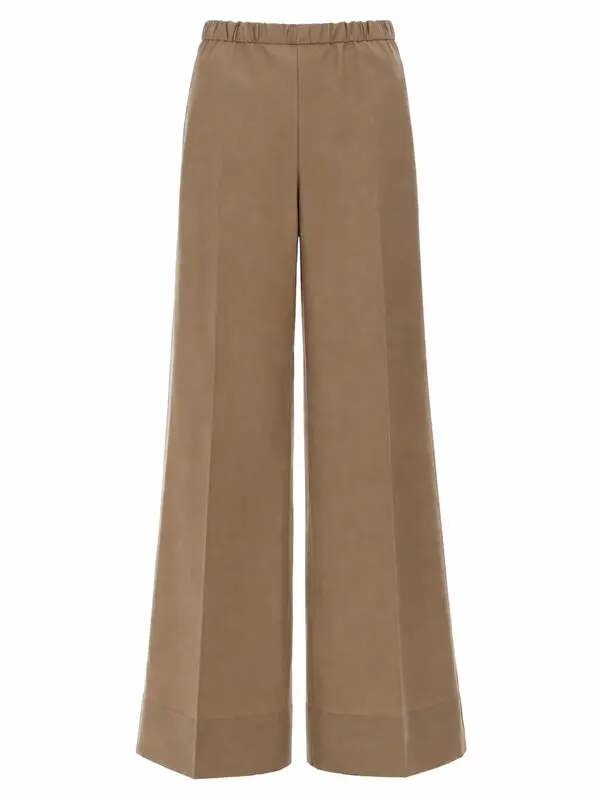 Moncler Tailored Cotton Trousers - Beige