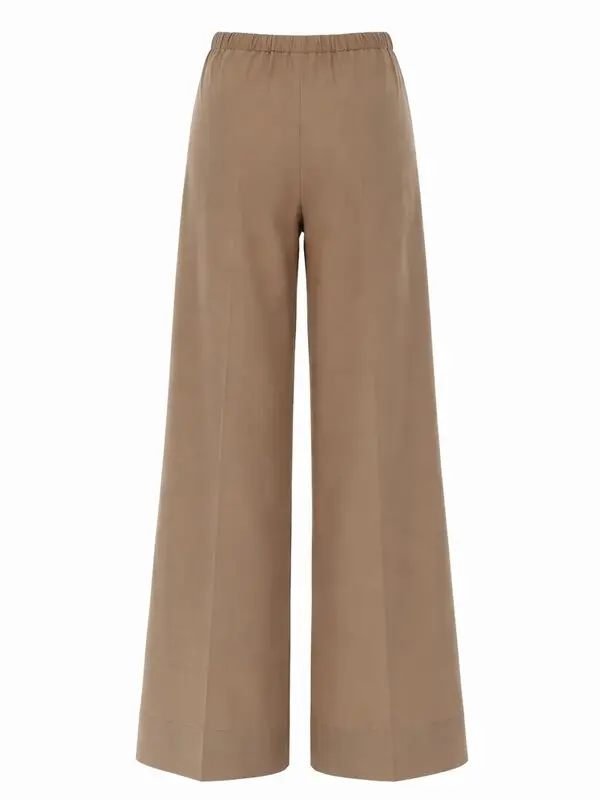 Moncler Tailored Cotton Trousers - Beige