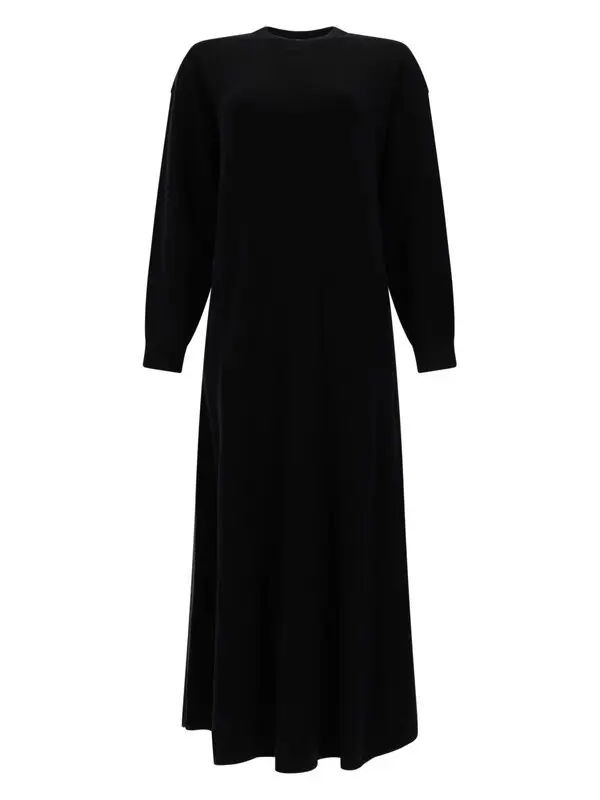 Loulou De Saison Long Knit Dress - Black