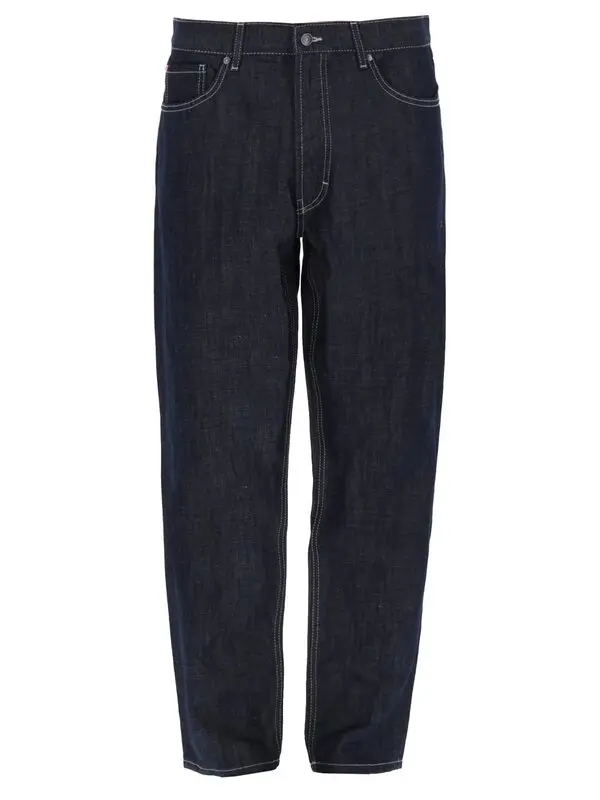Hugo Jeans In Cotton Denim - Blue