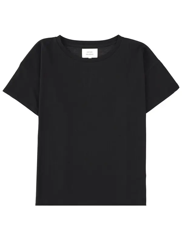 Loulou De Saison T-shirt "basiluzzo - Black