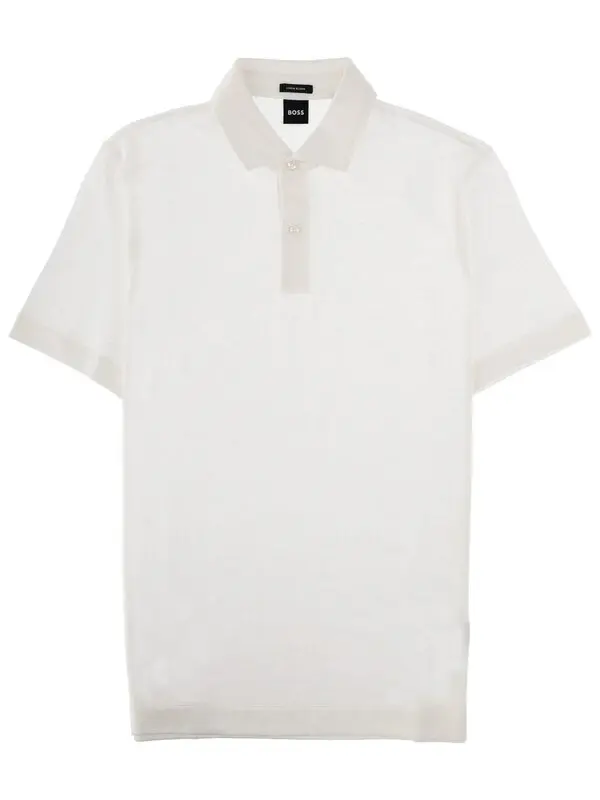 BOSS Polo "h-press - White