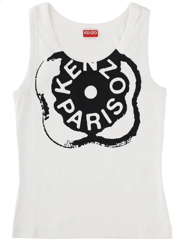 Kenzo Tank Top - White