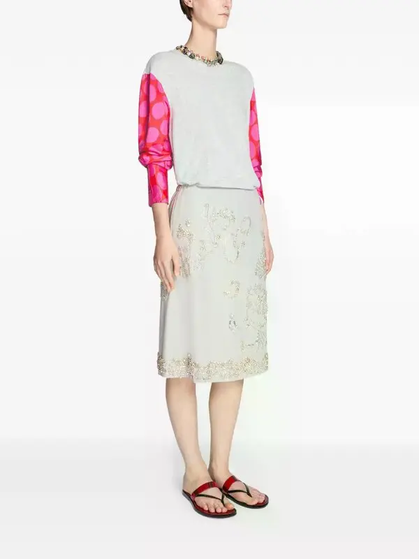 Dries Van Noten Contrast-sleeves T-shirt