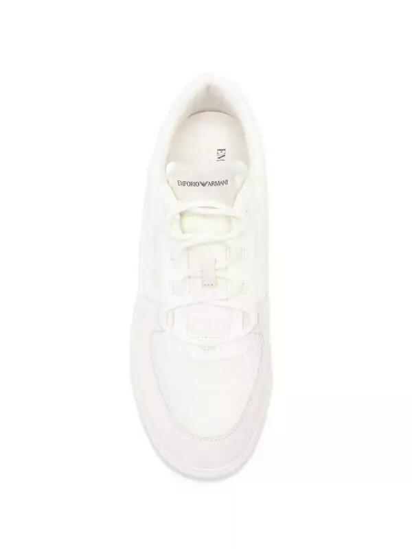 Emporio Armani Panelled Lace-up Sneakers