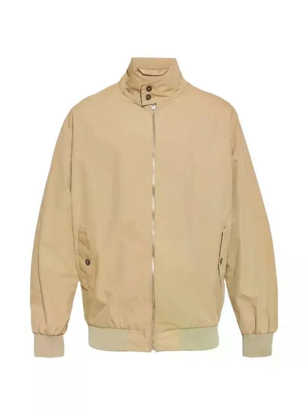 MAISON MARGIELA High-neck Zip-up Jacket - Neutrals