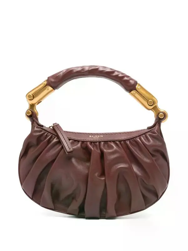 Balmain Bène Mini Tote - Brown