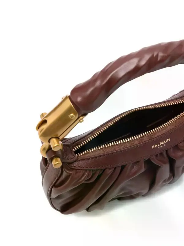 Balmain Bène Mini Tote - Brown