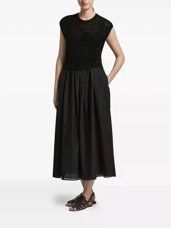 Peserico Sequin-embellished Midi Dress