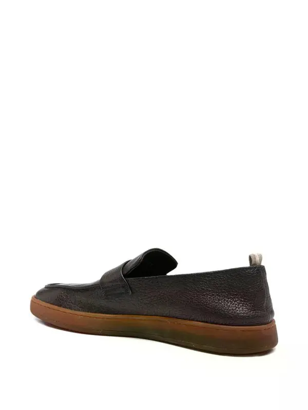 Officine Creative Leather Loafers - Brown