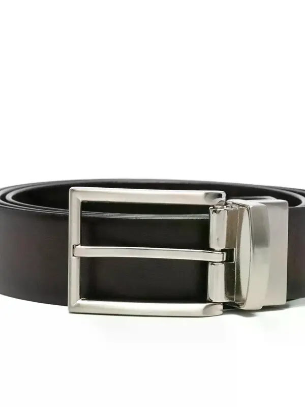 Officine Creative Pin-buckle Leather Belt - Brown
