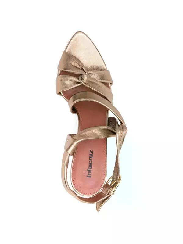 Lola Cruz Arabella Knotted Sandals
