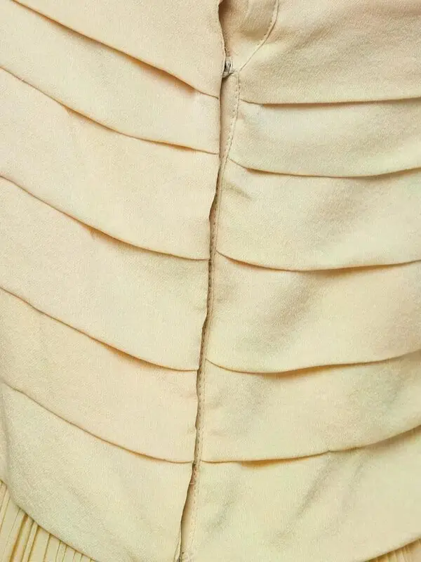 Chloé Pleated-design Silk Maxi Dress