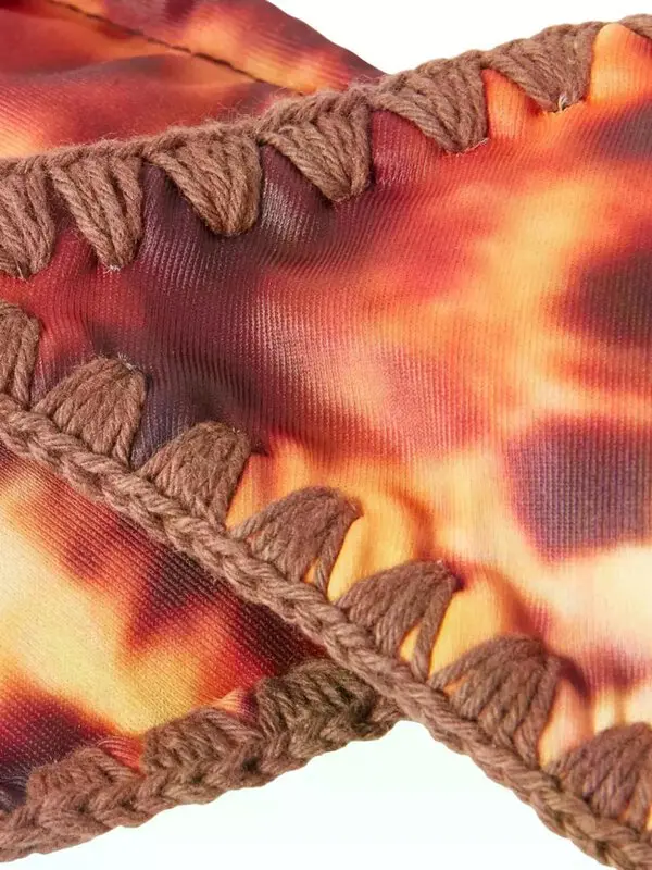 LESLIE AMON Lucy Bikini Top - Orange