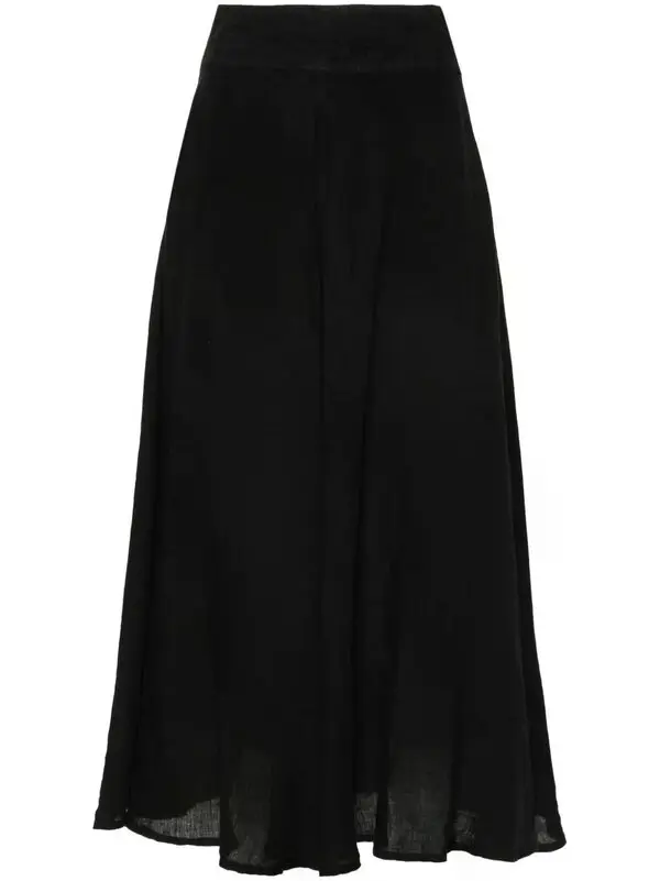 120% Lino Linen A-line Skirt