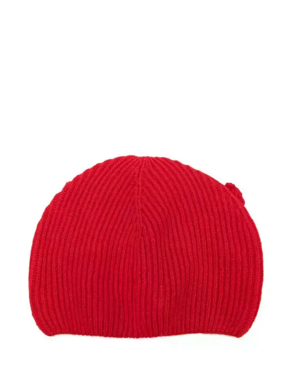CHARLES JEFFREY Ears-detail Beanie - Red