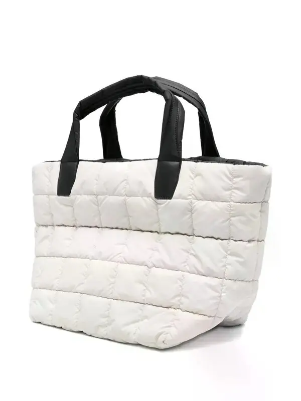 VEECOLLECTIVE Medium Quilted Porter Tote Bag - Neutrals