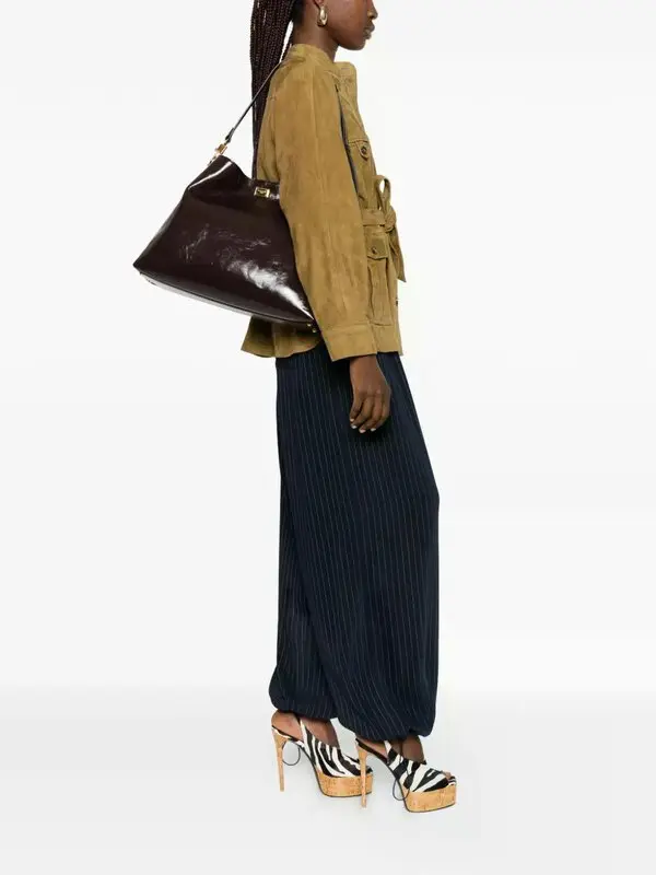 Dolce & Gabbana Large Vittoria Shoulder Bag - Brown