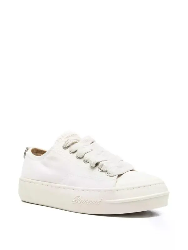 REPRESENT Logo-embossed Sneakers - Neutrals