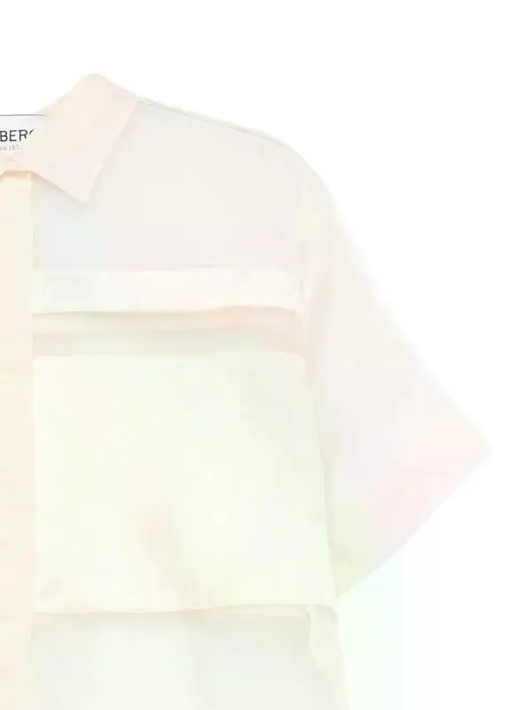 Iceberg Panelled Short-sleeve Shirt
