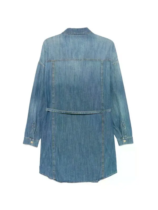 Pinko Belted Shirt Dress