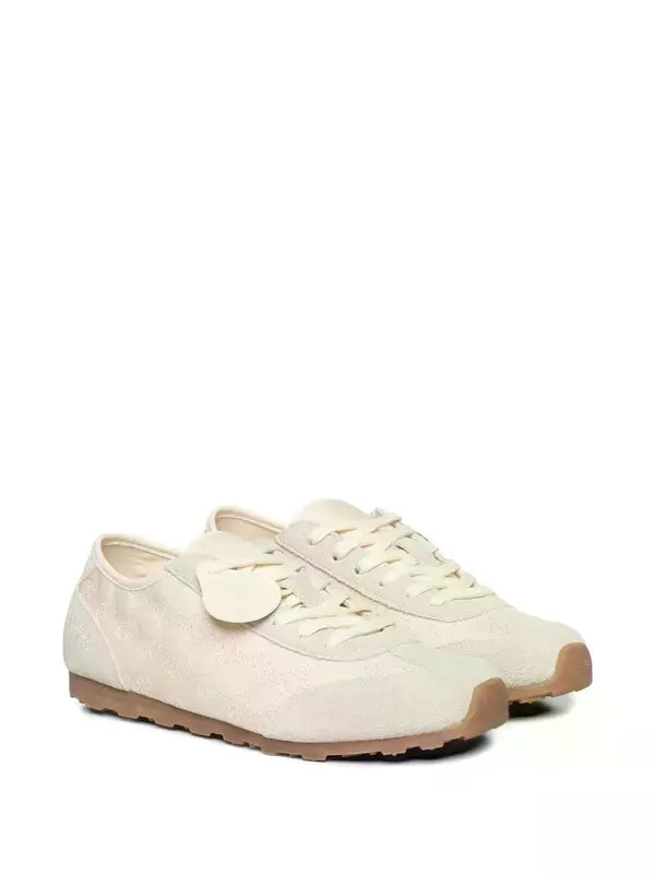 V°73 Monogram-print Sneakers - Neutrals