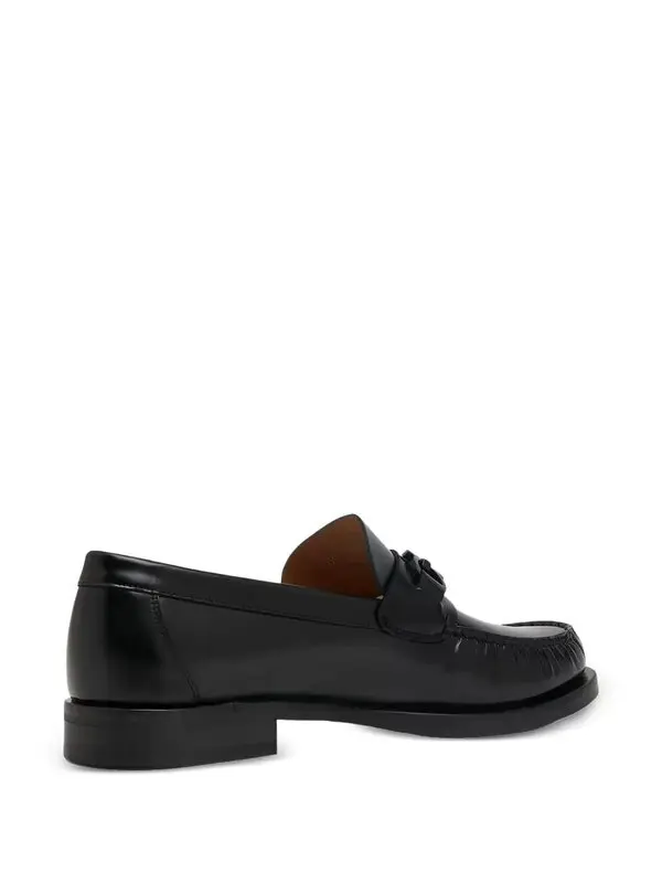 FERRAGAMO Gancini-detail Loafers