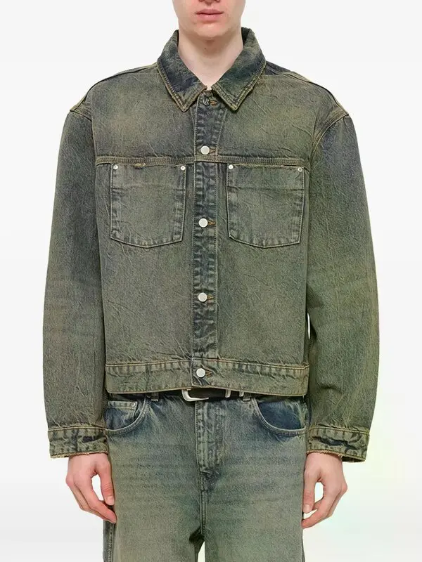 REPRESENT Chest-pocket Denim Jacket