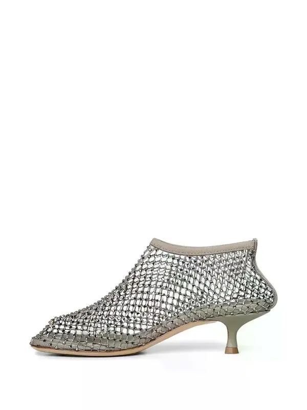 Christopher Esber Minette Crystal-embellished Mesh Pumps